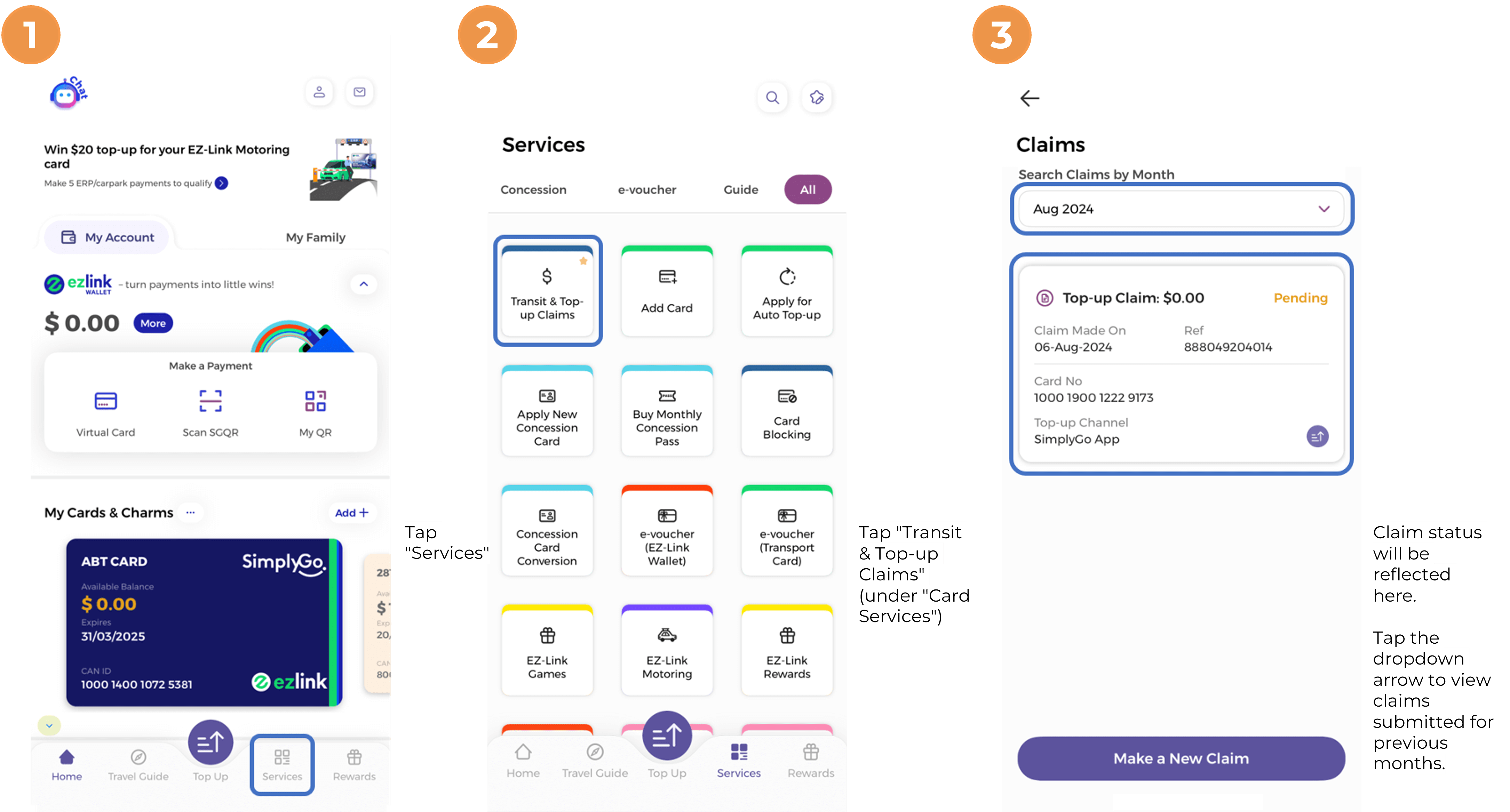 SimplyGo | FAQs for SimplyGo EZ-Link cards and charms